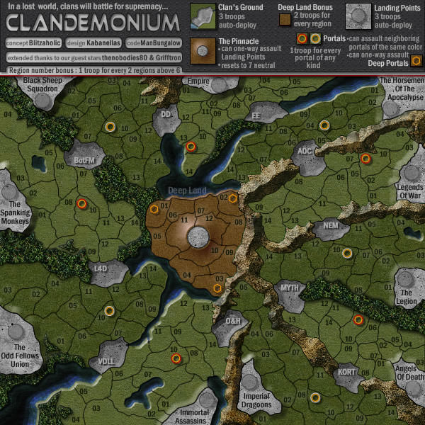 Conquer Club: Game 23991028 - Play Risk Online Free